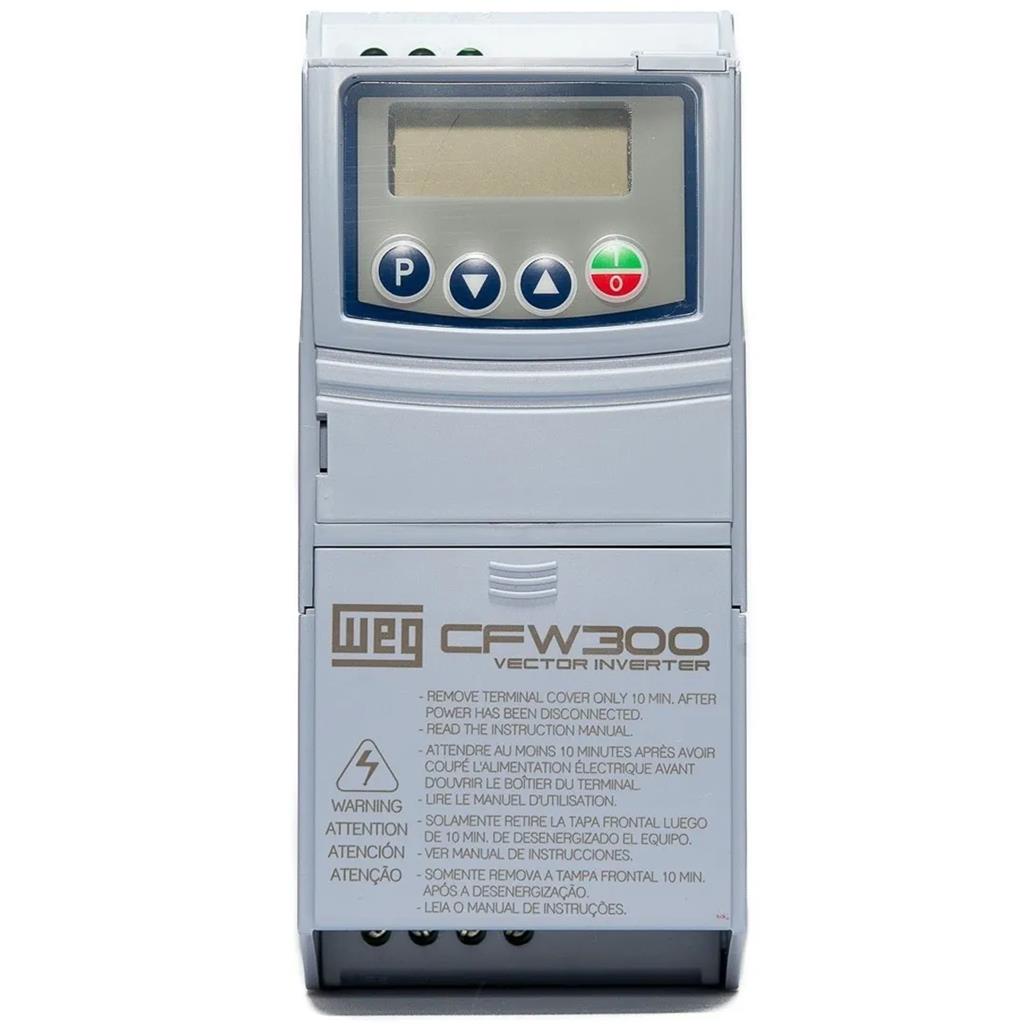 Inversor Frequencia CFW300 0,75Kw 1Cv 4,2A Monofasico Weg | Shopee Brasil