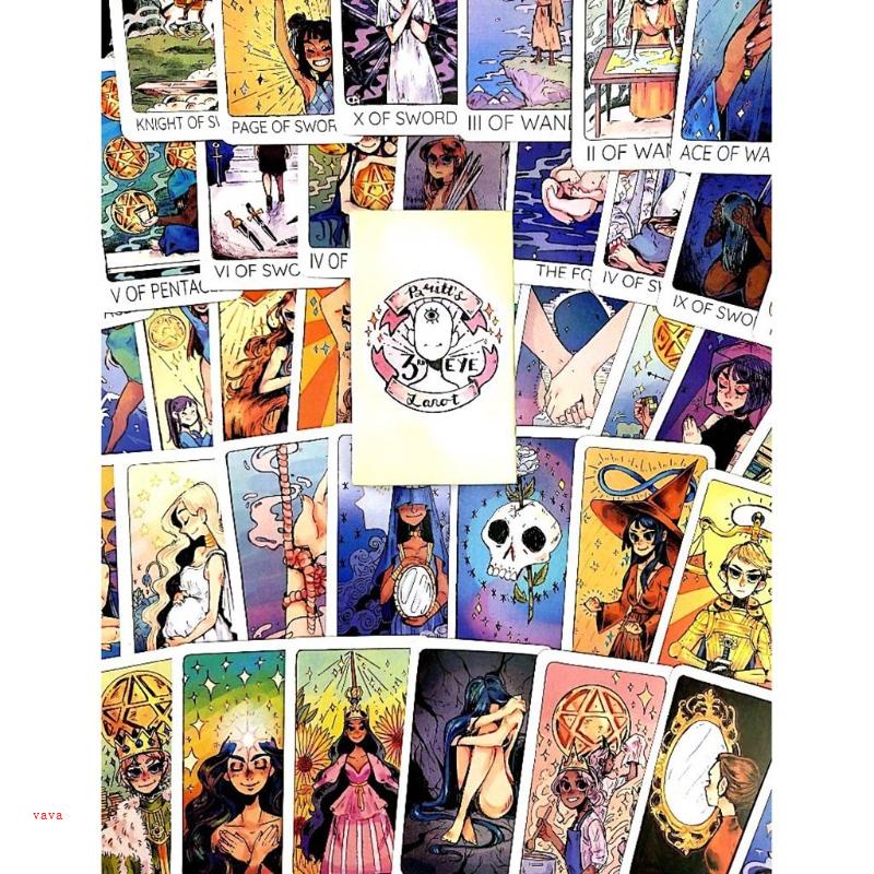 Vavavava Tarot Card Deck Misteriosa Adivinhação Festa Engraçada Pacote ...