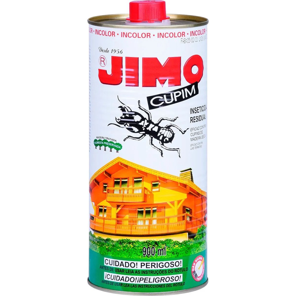 Jimo Cupim Incolor Lata 900ml - Cupinicida | Shopee Brasil