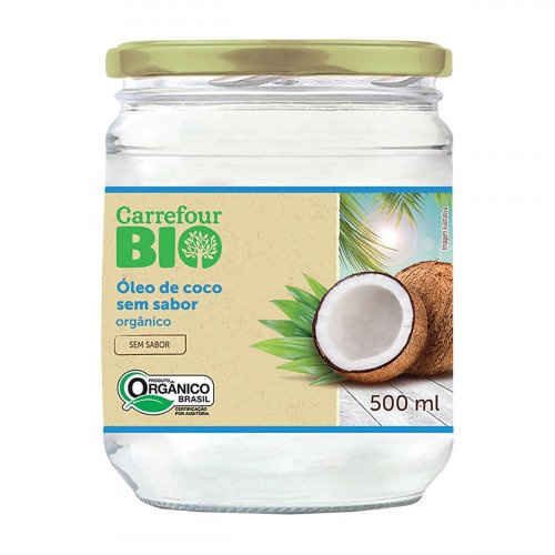 Óleo de Coco Extra Virgem Orgânico Carrefour Bio 200 ml | Shopee Brasil