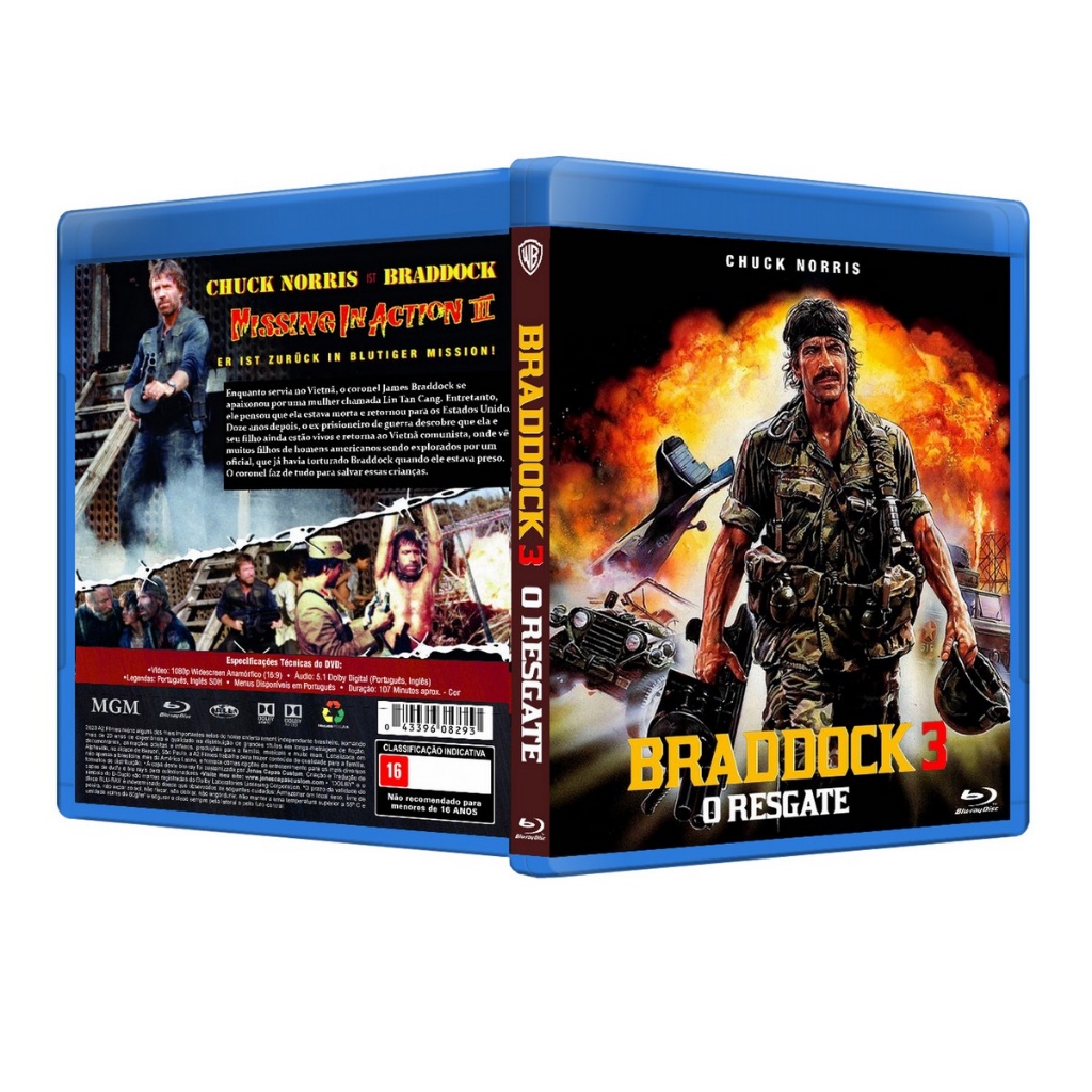 Blu-ray: Braddock 3 - O Resgate DUB/LEG [PERSONALIZADO] | Shopee Brasil