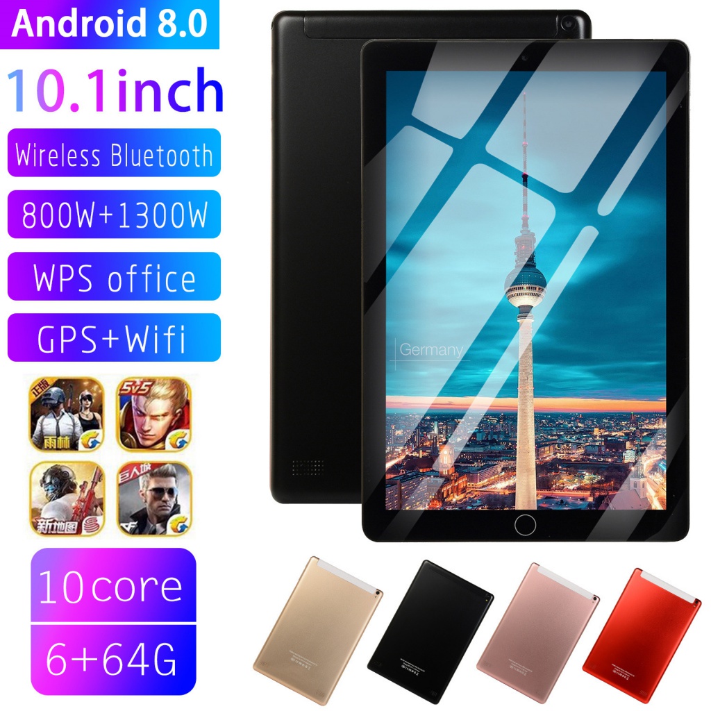 Tablet de tela HD IPS de 10,1 polegadas, tablet de 10 polegadas, em ...