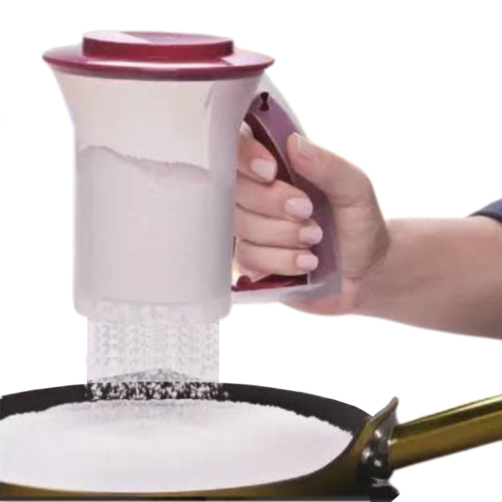 Polvilhador Tupperware Rosa 250g Original Novo Ótima Vedação Tapoer ...