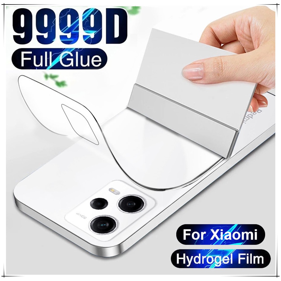 Película Xiaomi Traseira Cerâmica Gel Flexível 3d 9d Todos Modelo 12c