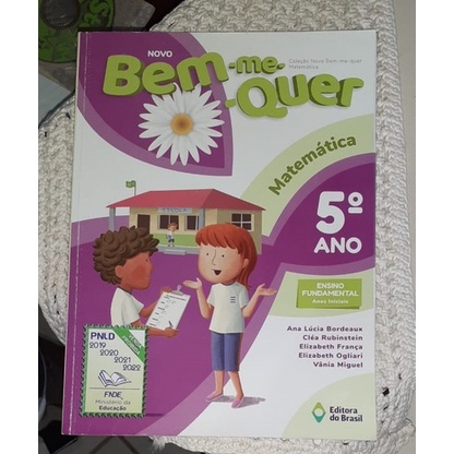 Novo Bem-me-quer - Matemática 5º Ano Ensino Fundamental | Shopee Brasil