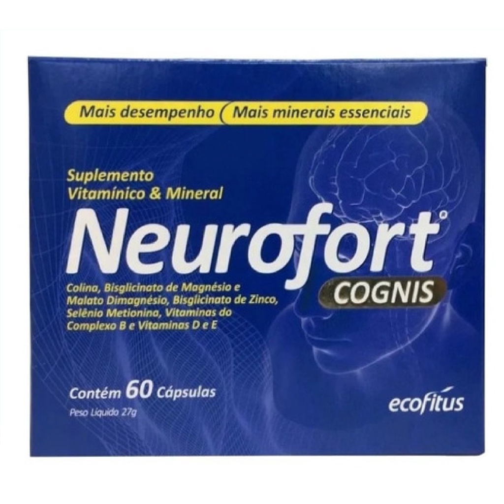 Suplemento Neurofort Cognis Com 60Caps - Ecofitus | Shopee Brasil