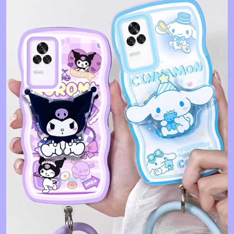Suporte Para Telefone Kuromi Cartoon Grip Finger Ring Celular Sanrio My ...