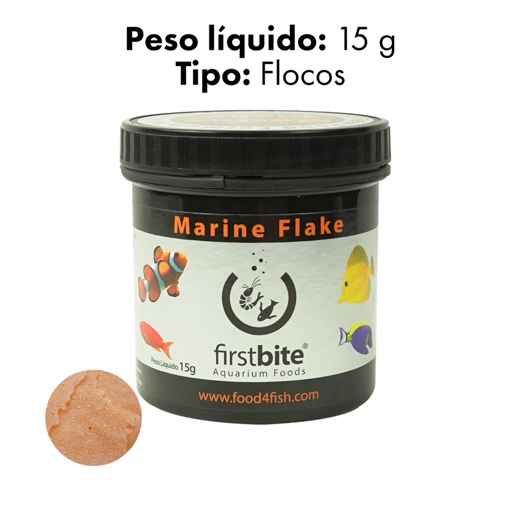 ALIMENTO BCUK FIRST BITE MARINE FLAKE 15G | Shopee Brasil