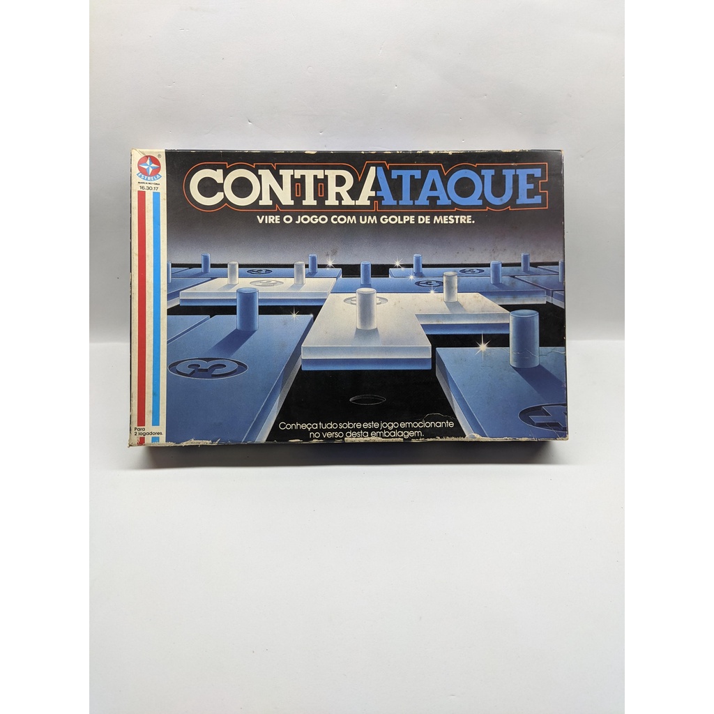 jogo contrataque estrela antigo completo | Shopee Brasil