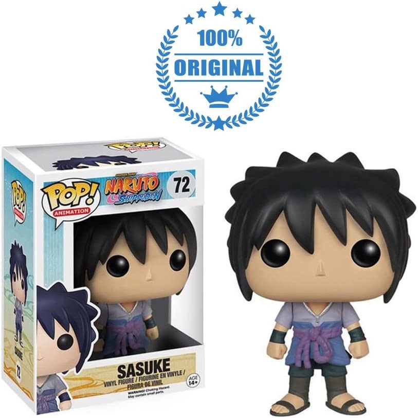 Funko Pop Naruto Sasuke Uchiha 72 Original - Funko Anime | Shopee Brasil