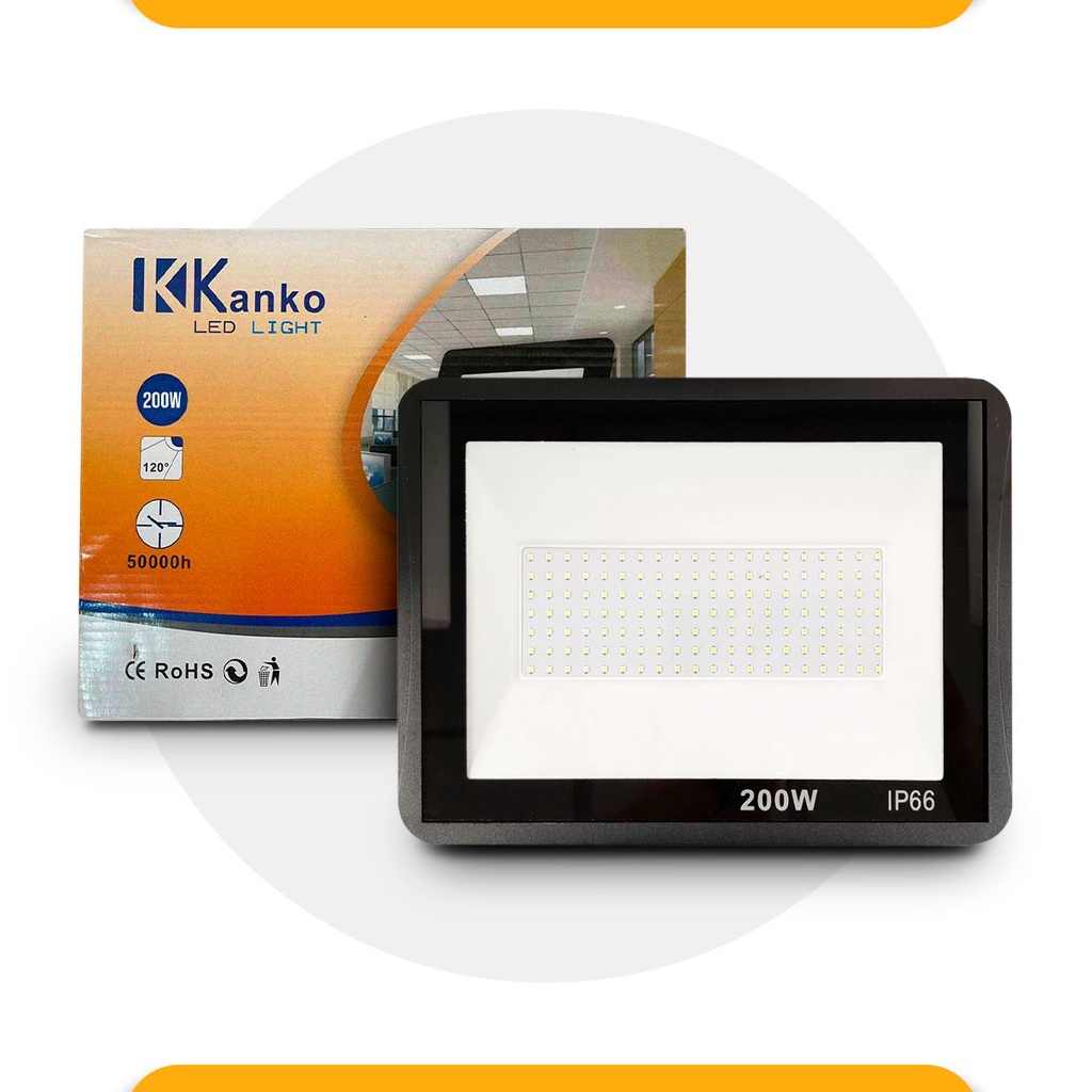 Refletor Led SMD Holofote 200w Ip66 Bivolt Forte Luz Branco Frio | Shopee Brasil