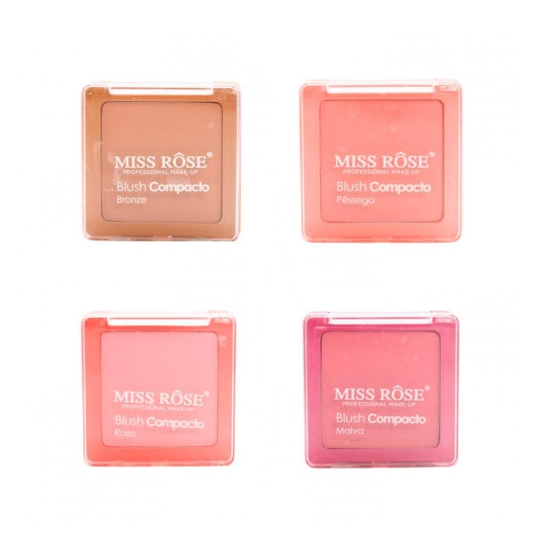 Blush Compacto - Miss Rôse | Shopee Brasil