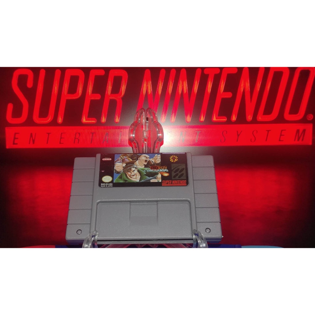 Jogo Iron Commando Chip Novo Repro Super nintendo snes Funcionando 100% ...
