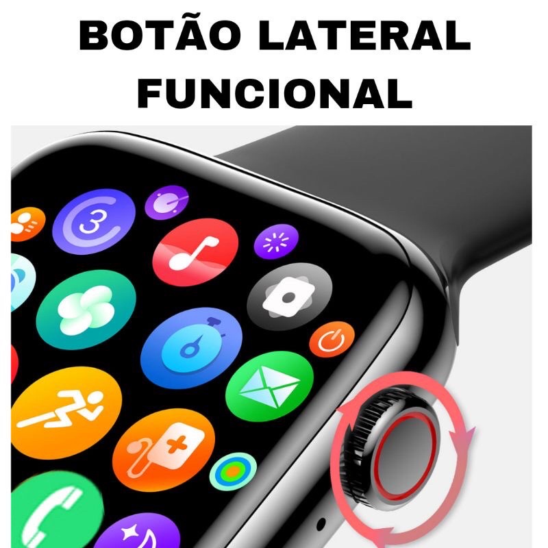 X9 PRO MAX Smartwatch IWO Relógio Inteligente Esportivo Atende e Faz ...