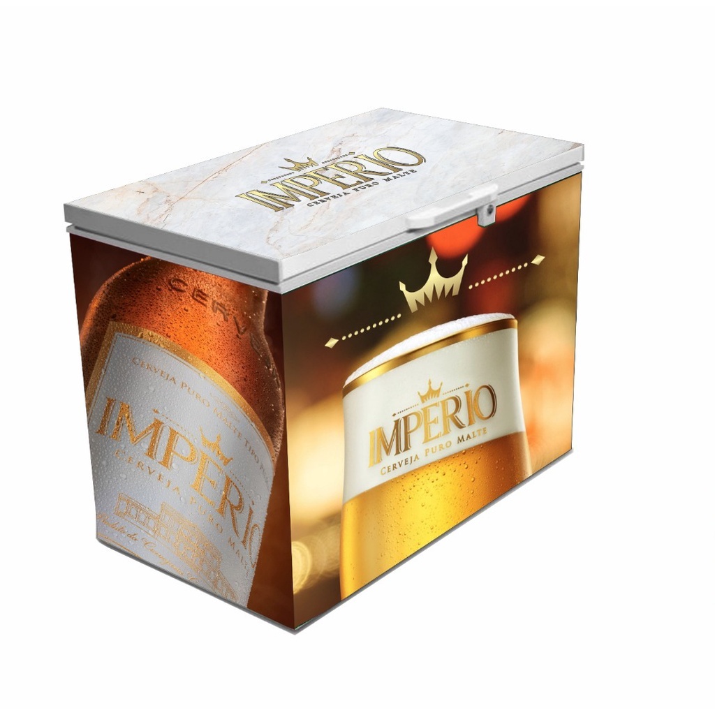 Adesivo Envelopamento Freezer Horizontal Cerveja Uma Porta | Shopee Brasil