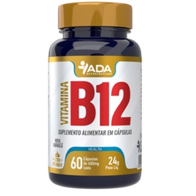 Vitamina B12 60cps 400mg - ADA | Shopee Brasil