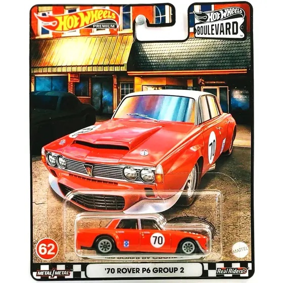 Hot Wheels Premium Boulevard 70 Rover P6 Group 2 | Shopee Brasil