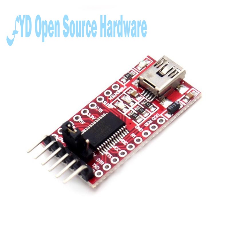 Ft232rl Ft232 Ftdi 3 3v 5 5v Serial Converter Serial Módulo Adapter