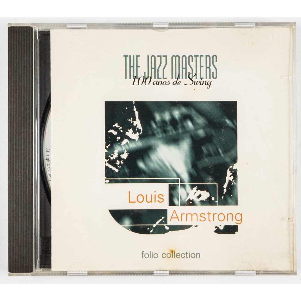 CD Louis Armstrong The Jazz Masters 100 Anos de Swing | Shopee Brasil
