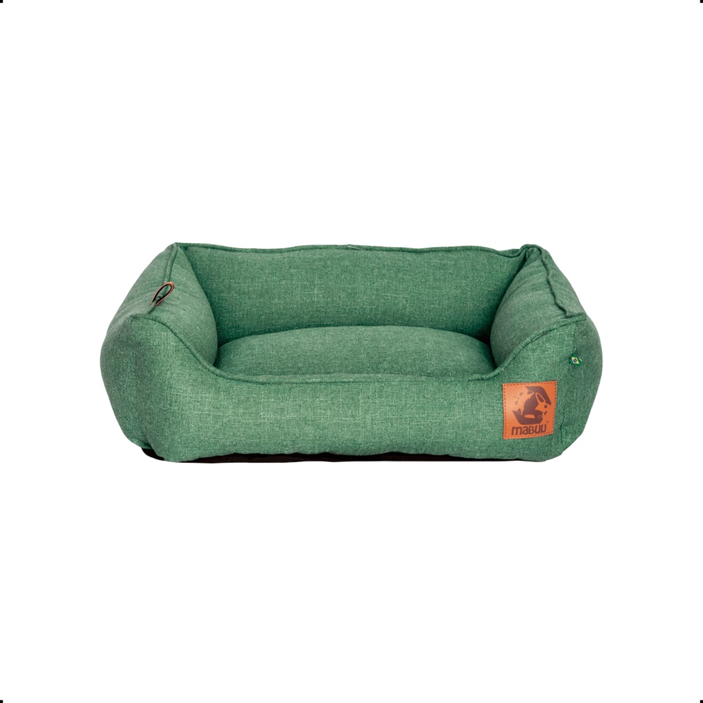 Cama para Cachorro Mabuu Pet - Linho Verde - Tamanho M 90x70Cm | Shopee ...