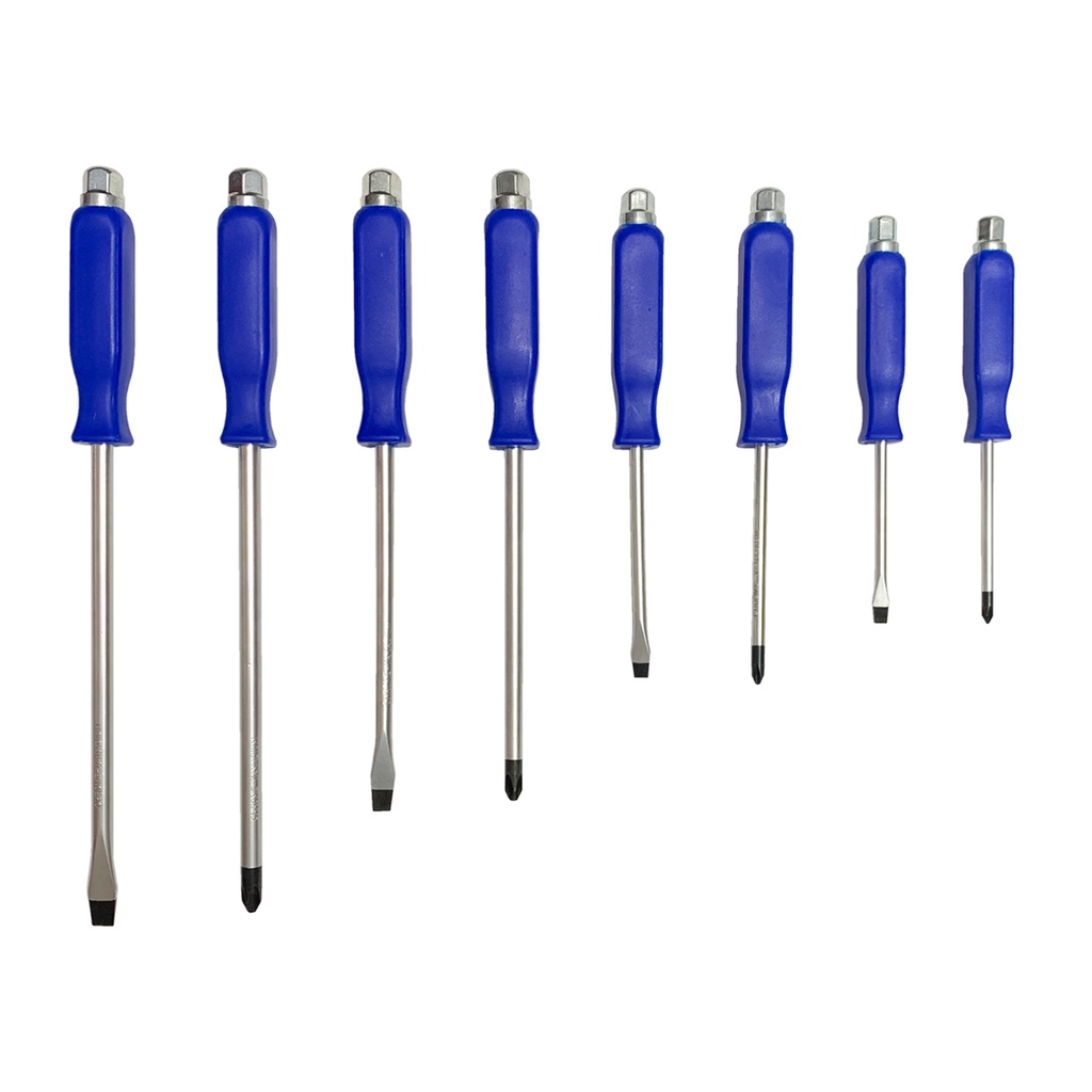 Jogo Chave De Fenda Phillips 8 Pçs Reforçada Sextavada Cr-v | Shopee Brasil