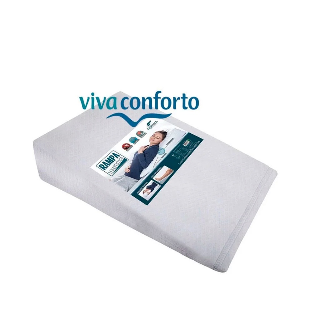 Travesseiro Anti Refluxo Terapêutico Adulto - Fibrasca | Shopee Brasil