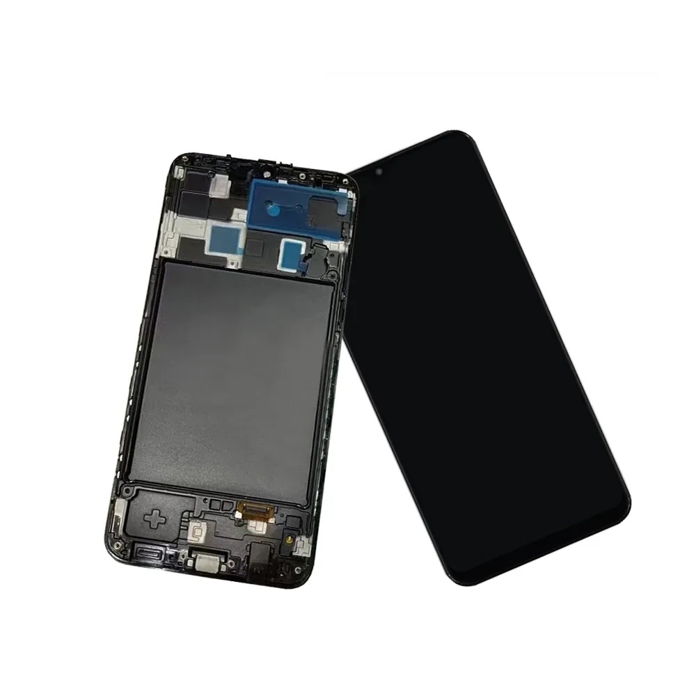 Tela Touch Display Frontal A20 A205/DS A205f A205FD C/ Aro | Shopee Brasil