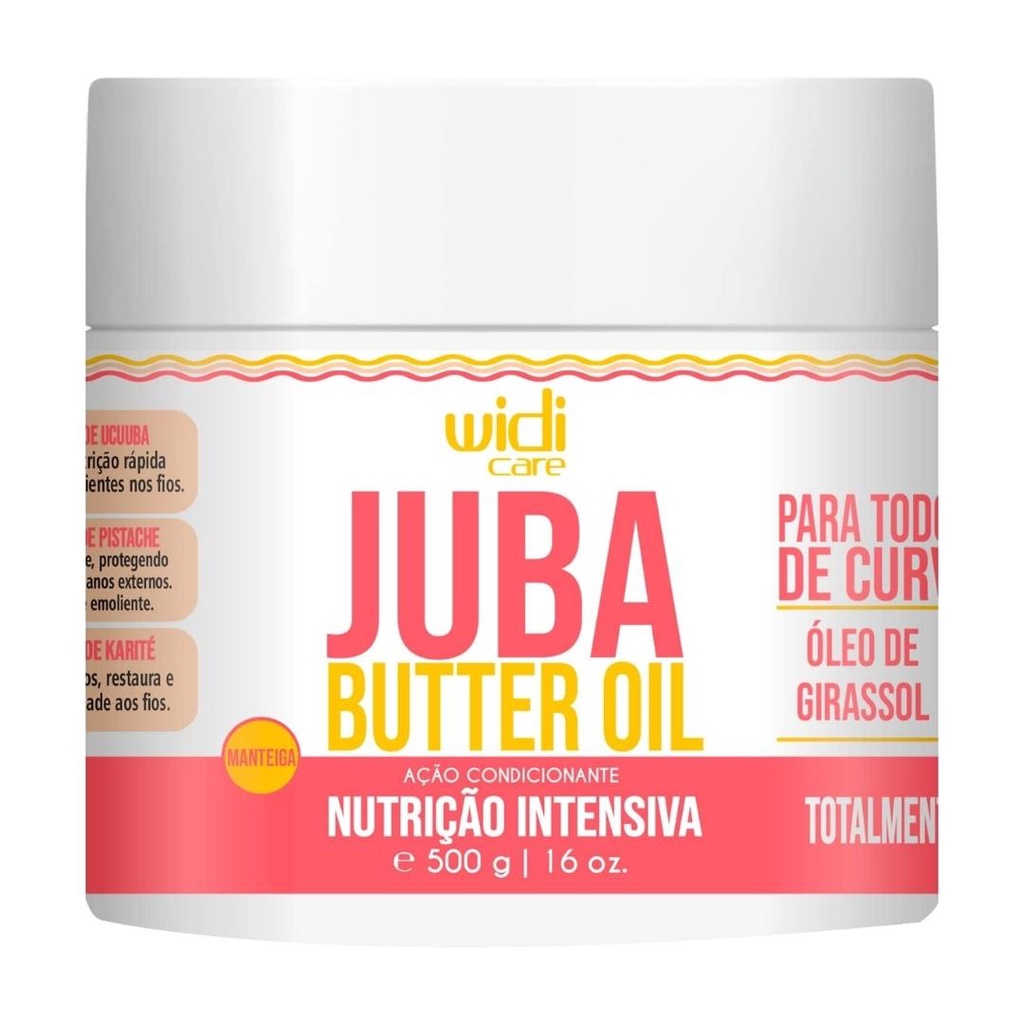 Mascara Juba Butter Oil Manteiga Tratamento Intensivo Nutrição Widi ...
