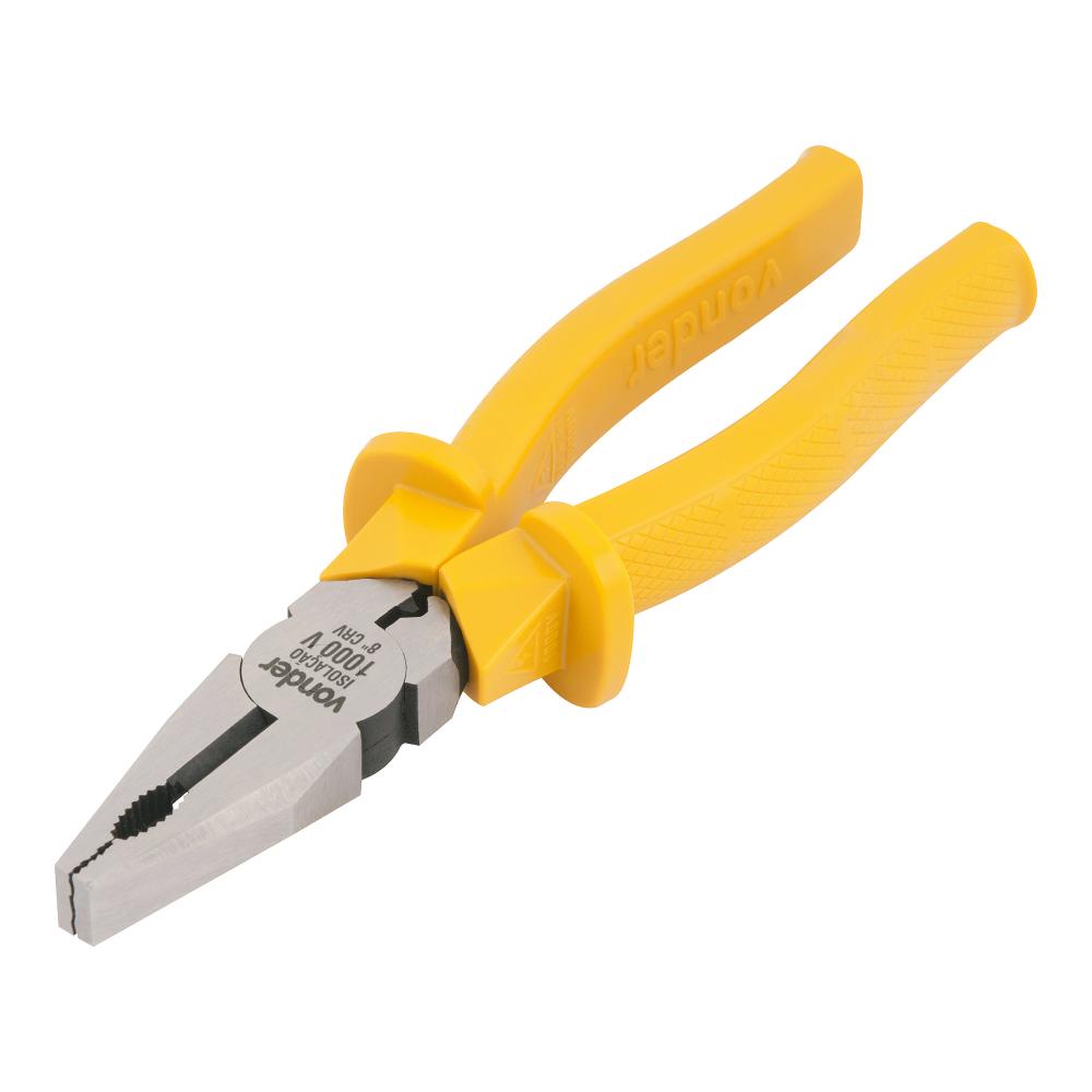 Alicate Universal 8" Para Eletricista Profissional CRV 1000V Vonder | Shopee Brasil