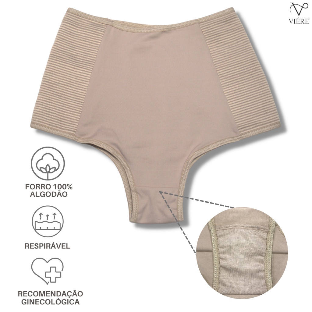 Kit 6 Calcinhas Cinta Modeladora Compressora Culote e Cintura - VIÉRE ...