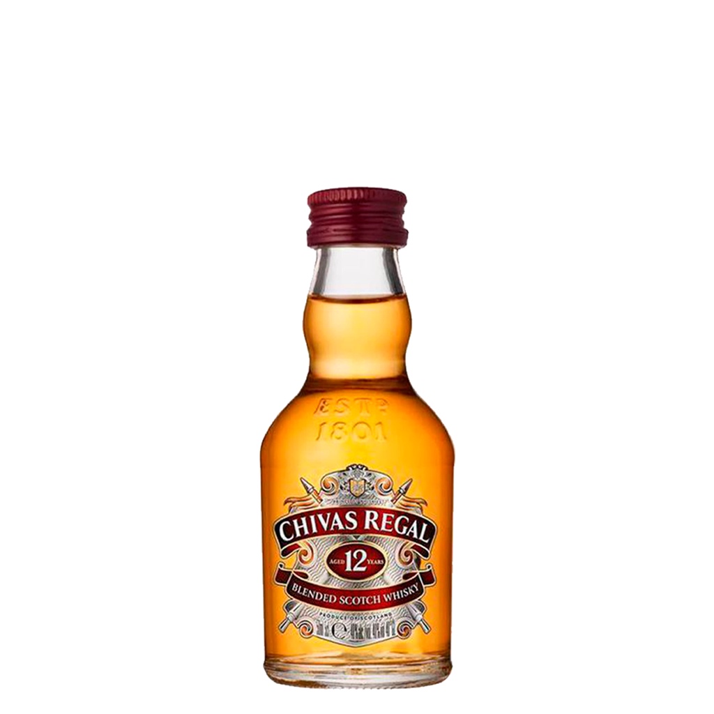 Miniatura Whisky Chivas Regal 12 Anos 50ml | Shopee Brasil