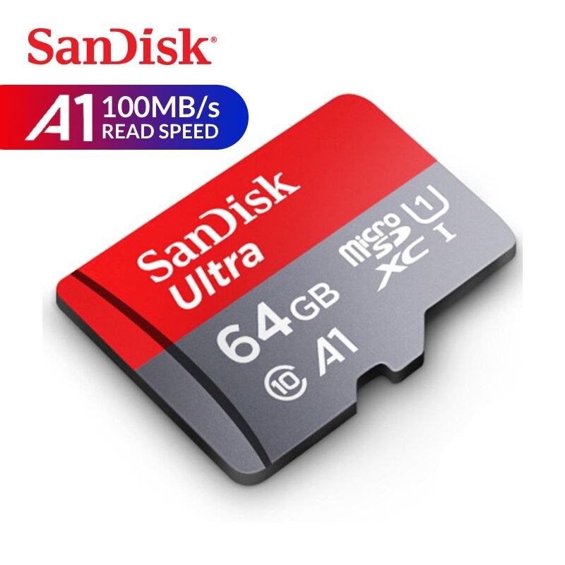 Sandisk Cartões De Memória Cartão Sd Micro Sd Speed 80 Mb / S Ultra A1 ...