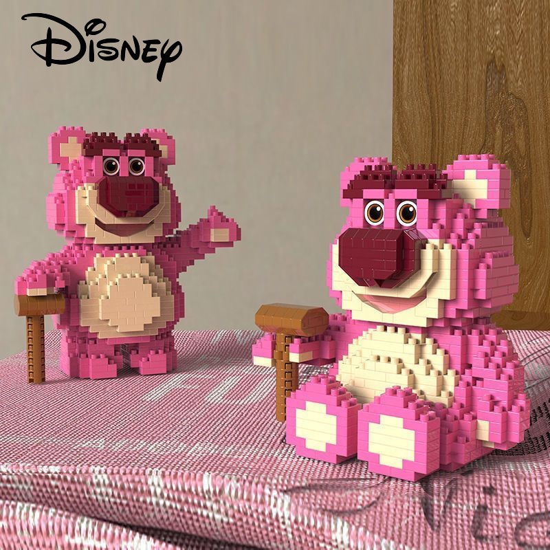 Disney Toy Story Lotso Bear Micro-particle Building Blocks Modelo Urso ...