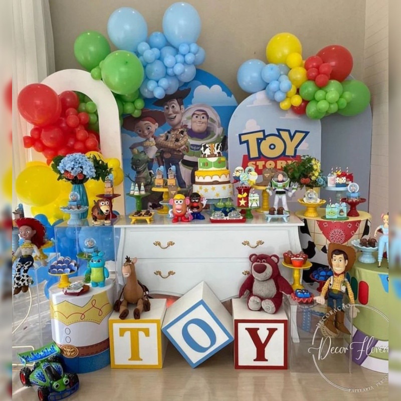 77pcs Toy Story Party Suprimentos Para Festas De Brinquedo Balloon ...