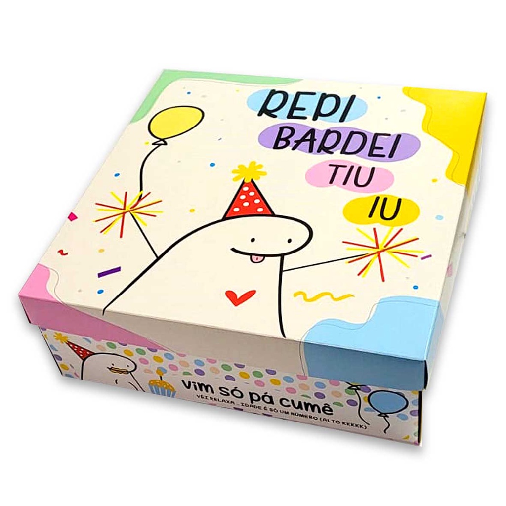 Caixa Flork "Rep Bardei Tiu Iu" Ref: PD1- JR | Shopee Brasil