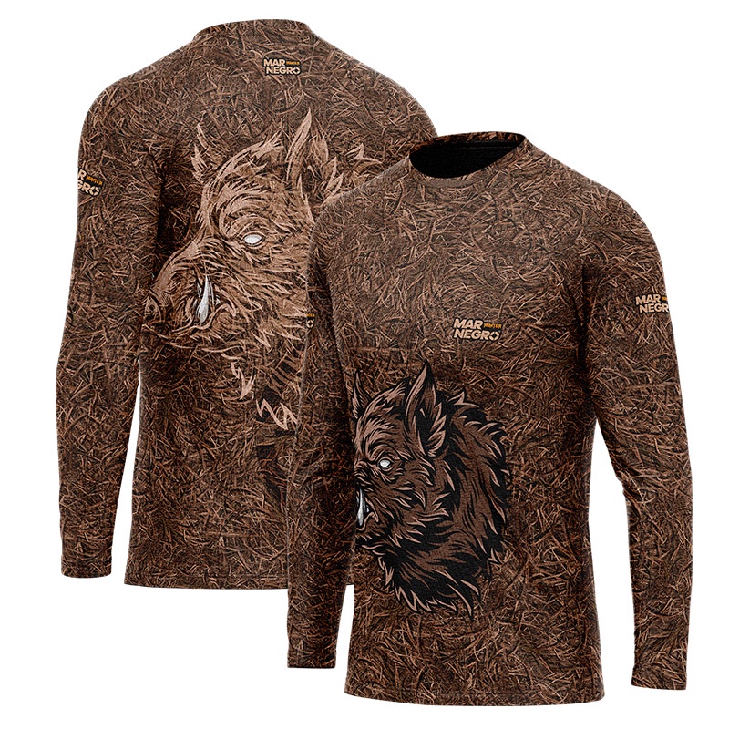 Camiseta Mar Negro Hunter Java Folhagem (+50UV) | Shopee Brasil