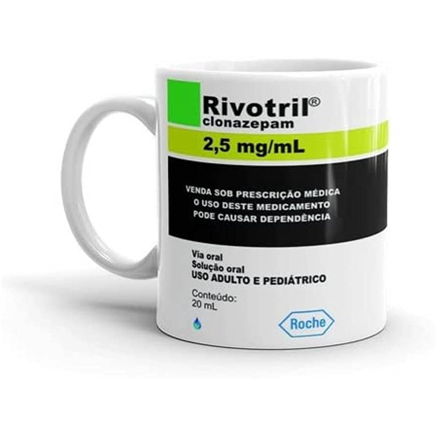Caneca Personalizada Estampa Caixa Rivotril | Shopee Brasil