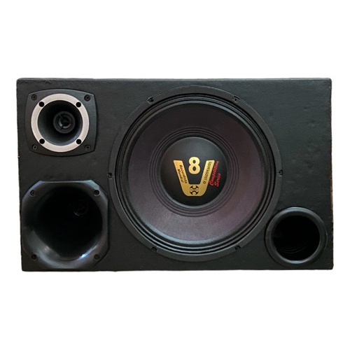 CAIXA TRIO 12 POL ALTO FALANTE COMPET SECO PRETO CHAPA 200W RMS SOM | Shopee Brasil