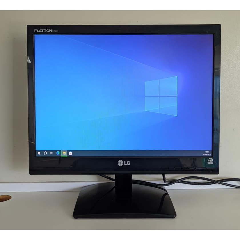 Monitor Lg 18.5 Polegadas Flatron E1941 Garantia Nf Lindo | Shopee Brasil