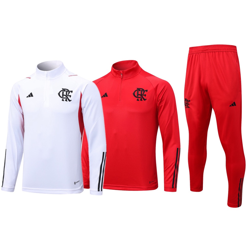 Flamengo Long Sleeve Training Jersey Suits 23-24 Camisa De Fato De ...