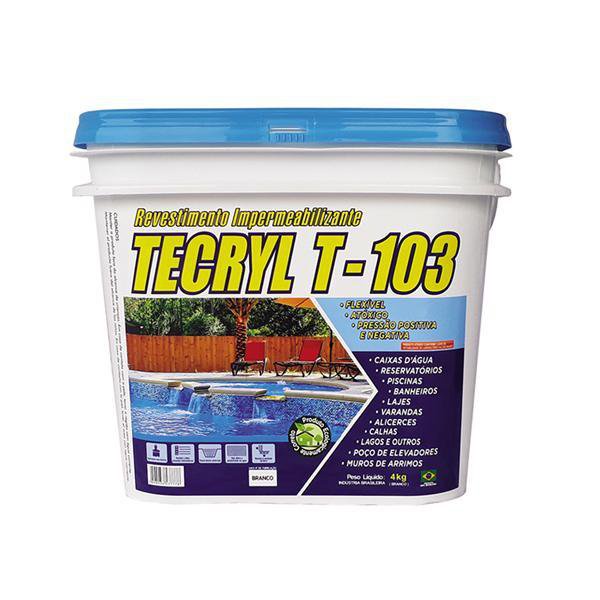 Tecryl T-103 Impermeabilizante 4 Kg | Shopee Brasil