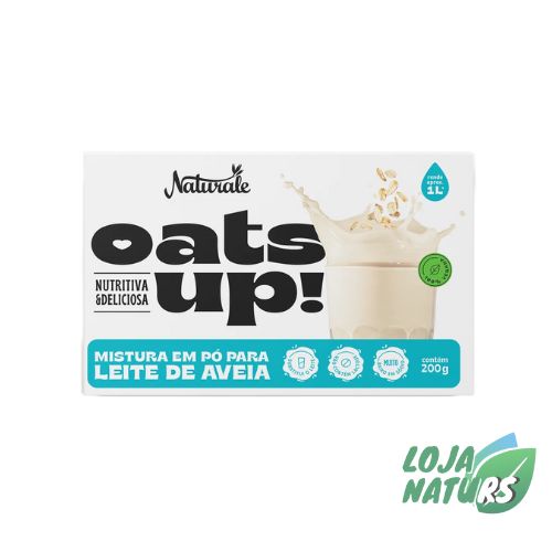 Leite de Aveia em Pó 200g - Oats Up - Naturale | Shopee Brasil