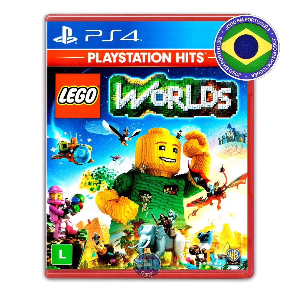 LEGO Worlds - PS4 - Mídia Física Novo Lacrado | Shopee Brasil