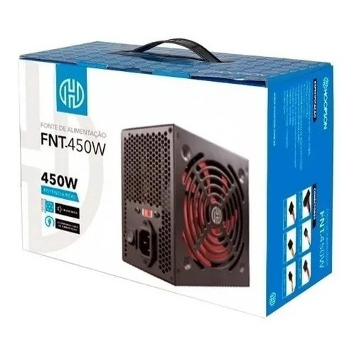 Fonte Gamer 450w Real Atx 20+4p Silenciosa Para Pc Desktop | Shopee Brasil