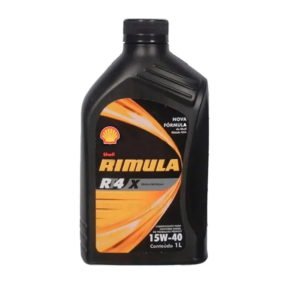 Oléo de Motor P/ Diesel Shell Rimula RT4-X 15W-40 1L | Shopee Brasil