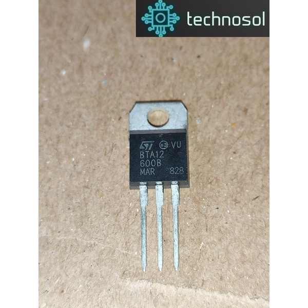 Transistor bta12-600b bta12 600b original (8 unidades) | Shopee Brasil