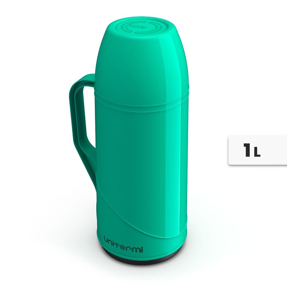 Garrafa Térmica Café Roma 1 Litro e 500 ml vidro - Unitermi | Shopee Brasil