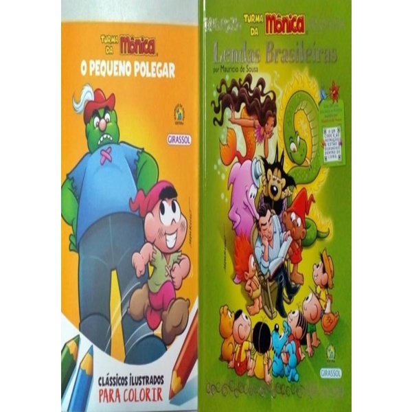 Livro - Pack Turma Da Monica - Lendas Brasileiras Por Mauricio De ...