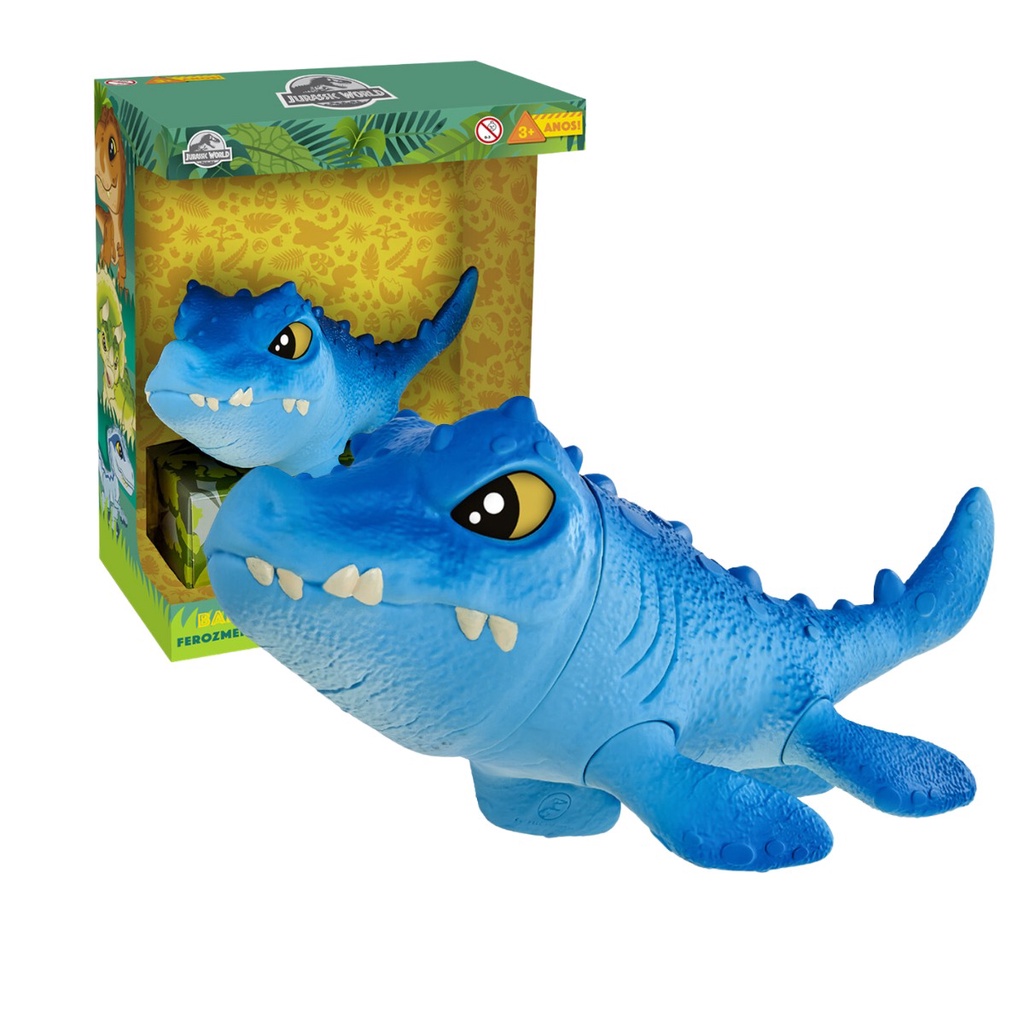 Dinossauro Original Licenciado Jurassic Worlds Baby Dinos Mosasaurus ...