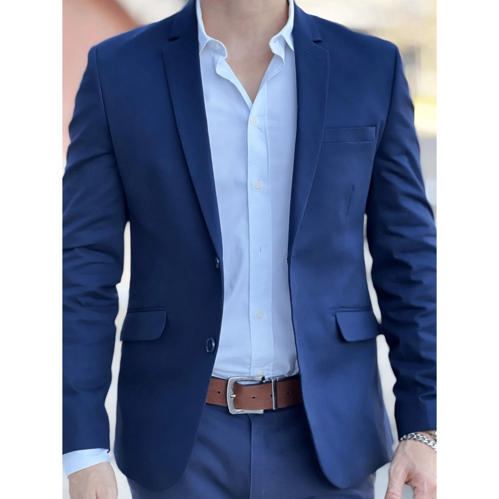 Blazer Masculino Alfaiataria Premium | Shopee Brasil